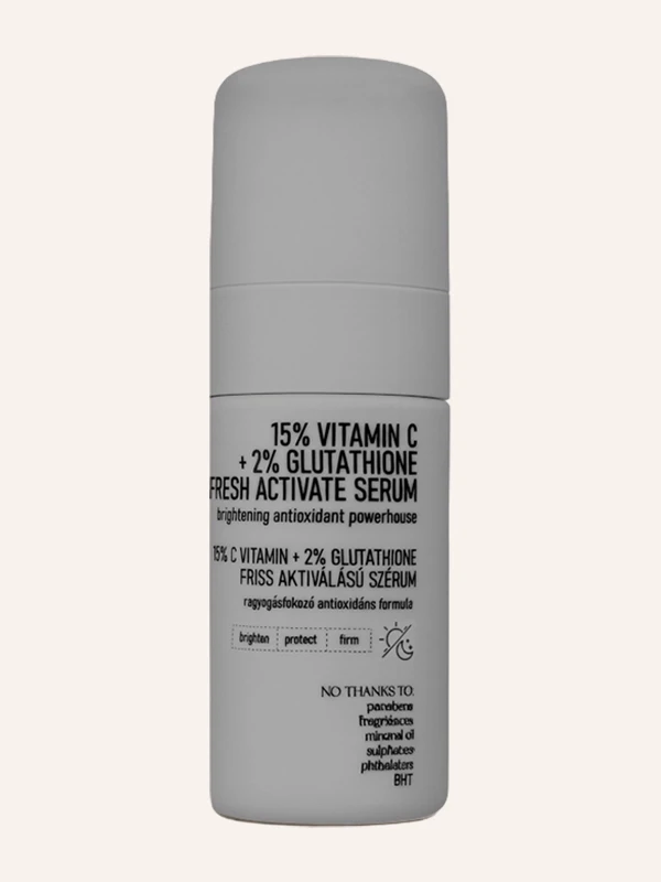 NERDS 15% Vitamin C + 2% Glutathione Fresh Active serum 30ml