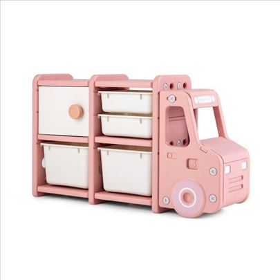 Costway Ormaric Sa Plasticnim Kutijama DK