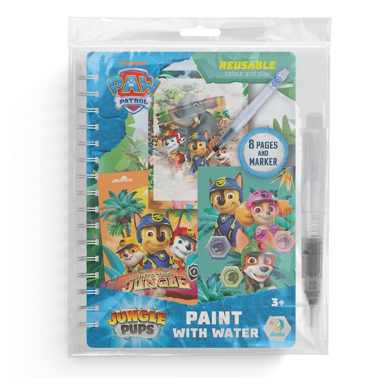 BOJANKA SA VODENIM MARKEROM PAW PATROL 200630