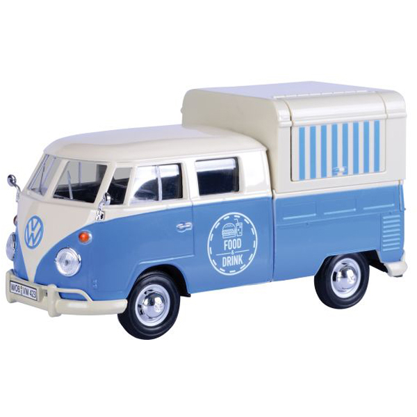 Metalni autić Motor Max 1:24 Volkswagen Food Truck 25/79576