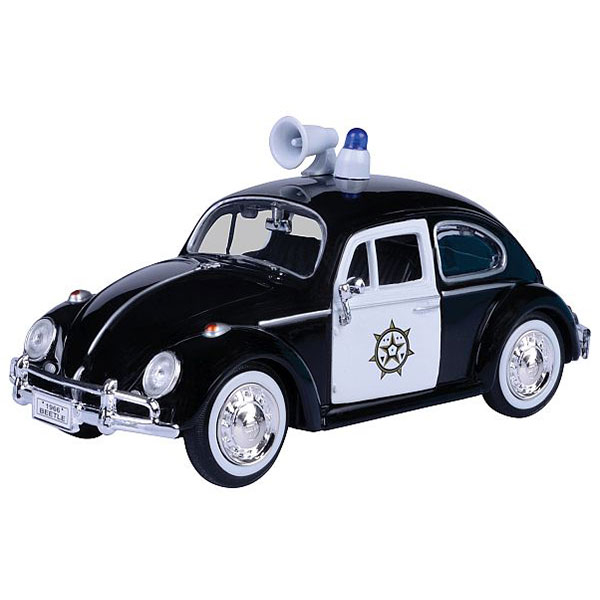 Metalni auto Motor Max 1:24 Volkswagen Beetle Police 25/79578
