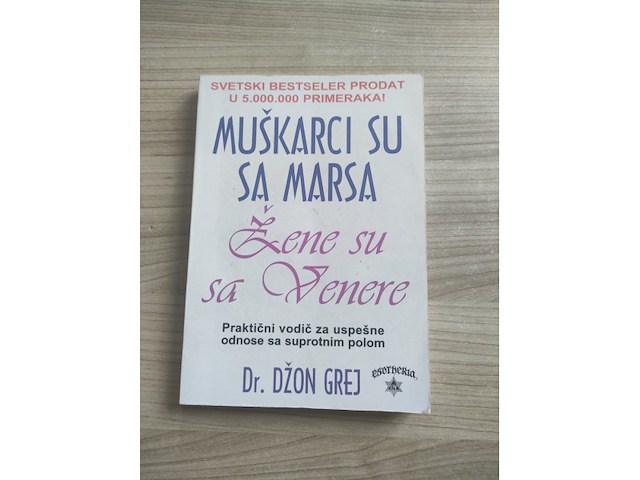 Muškarci su sa Marsa,žene su sa Venere