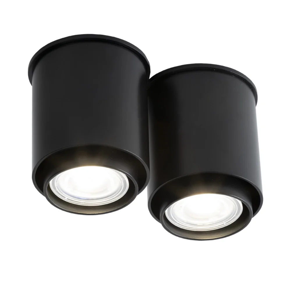 Shilo Iga plafonska lampa crna (95 mm)