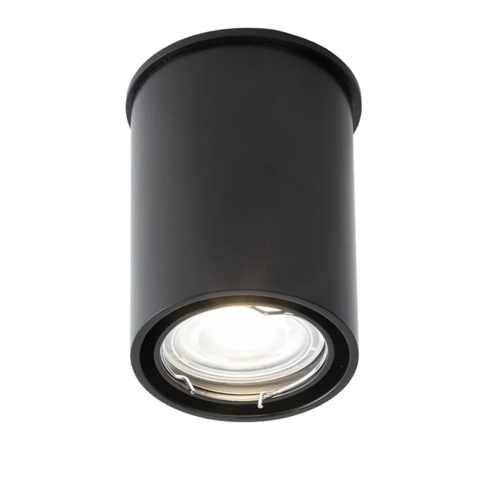 Shilo Osaka plafonska lampa crna (100 mm)