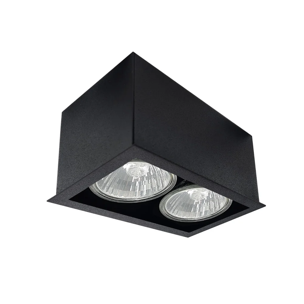 Shilo Cage plafonska lampa crna