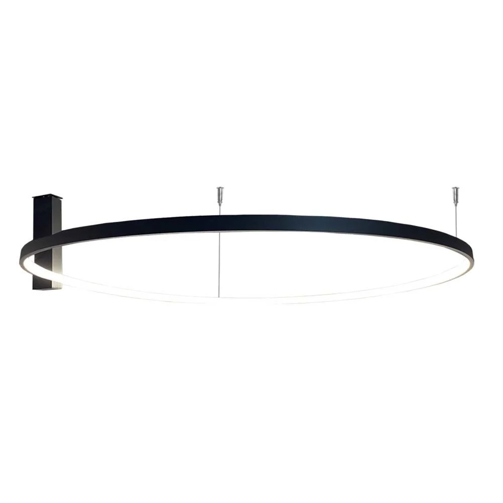 Shilo Agari plafonska lampa crna (570 mm) 3000K