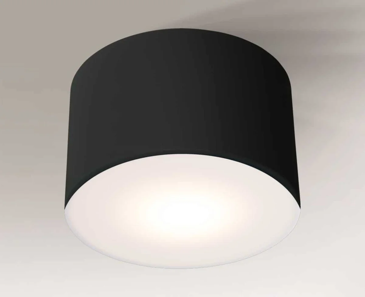 Shilo Zama plafonska lampa crna (200 mm)