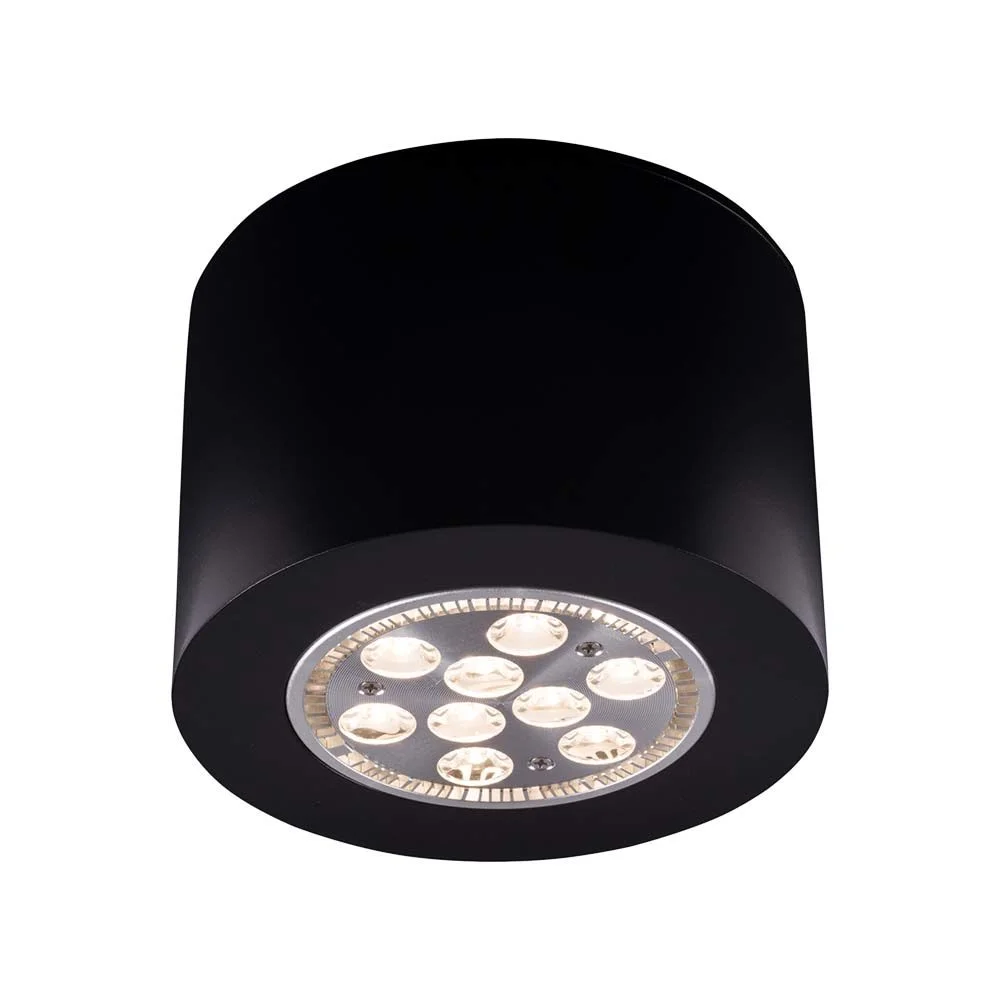 Shilo Tamba plafonska lampa crna (100 mm)