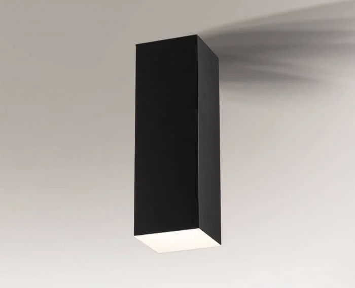Shilo Suwa plafonska lampa crna