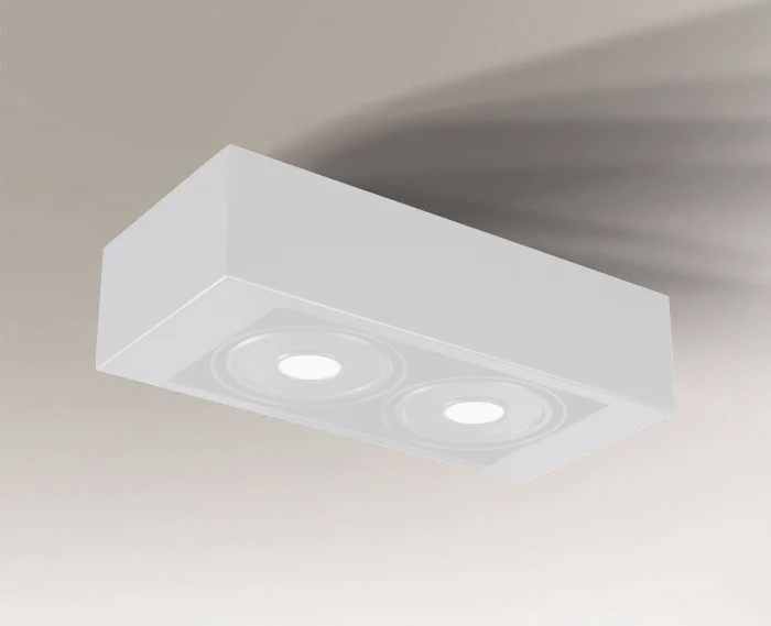Shilo Uto plafonska lampa bela (100 mm) 3000K