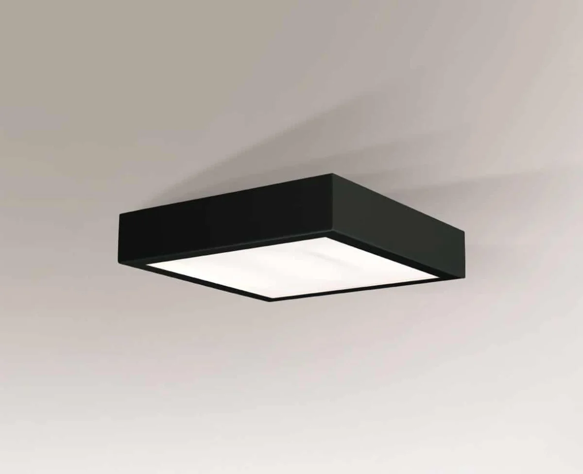 Shilo Nomi plafonska lampa crna 3000K