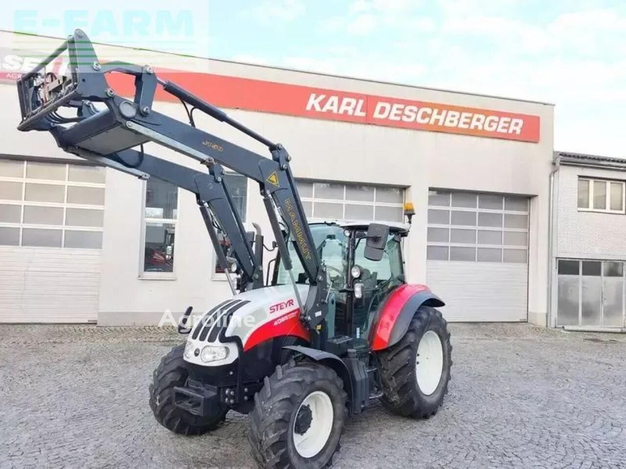 Steyr 4095 kompakt et profi traktor točkaš