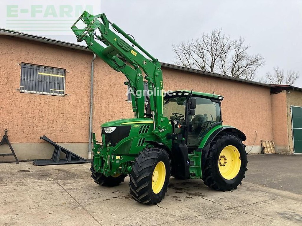 John Deere 6135r + fl 643r traktor točkaš