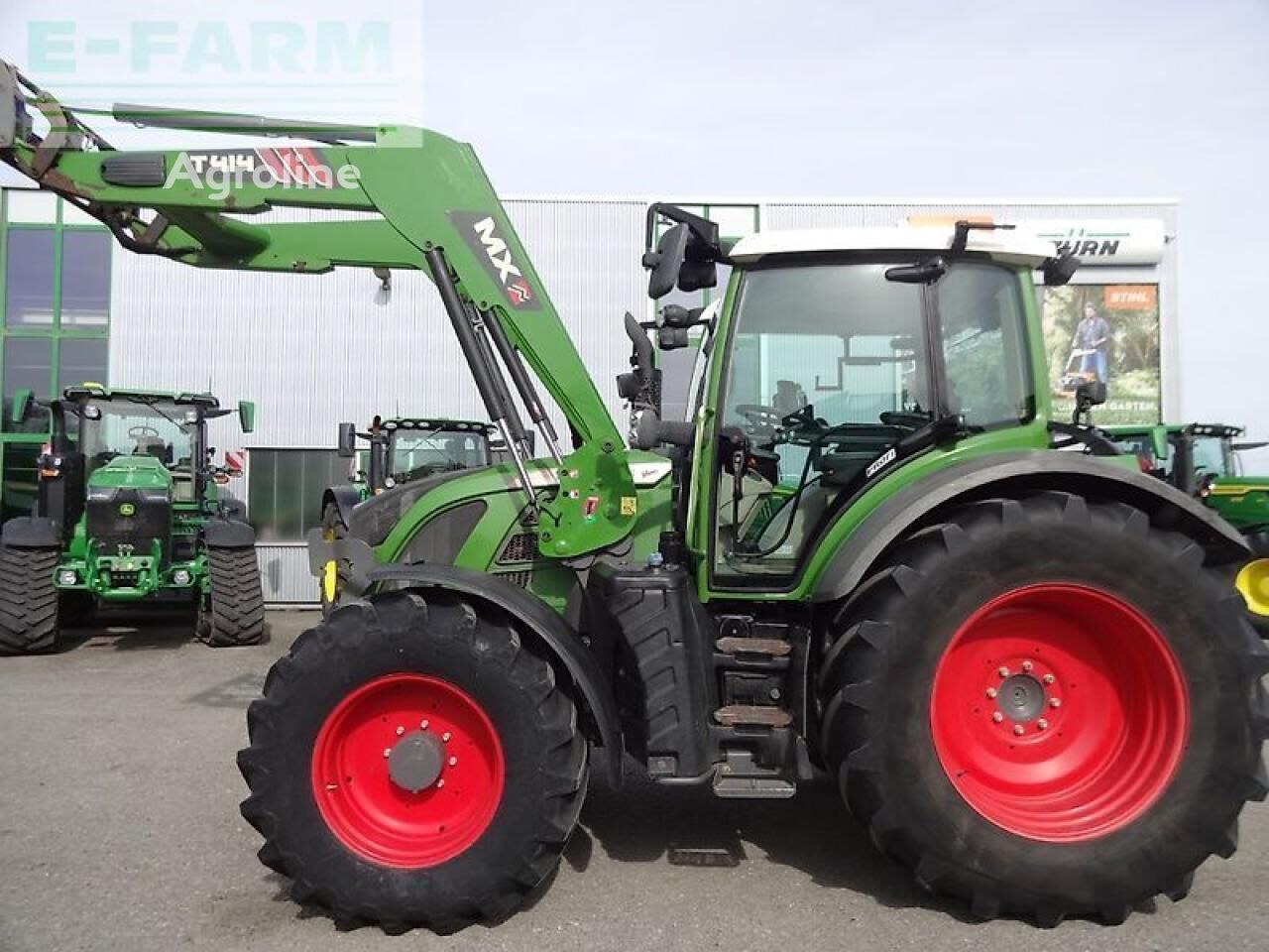 Fendt 516 vario traktor točkaš