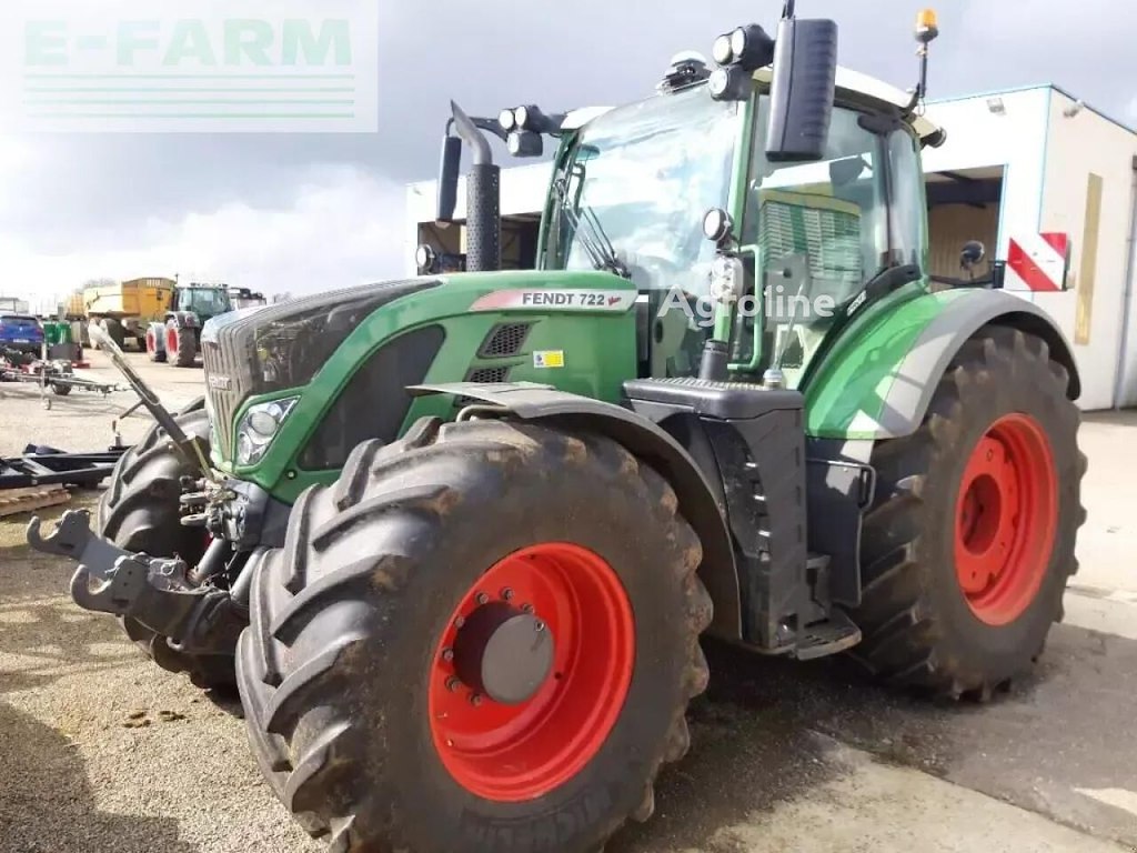 Fendt 722 profi traktor točkaš
