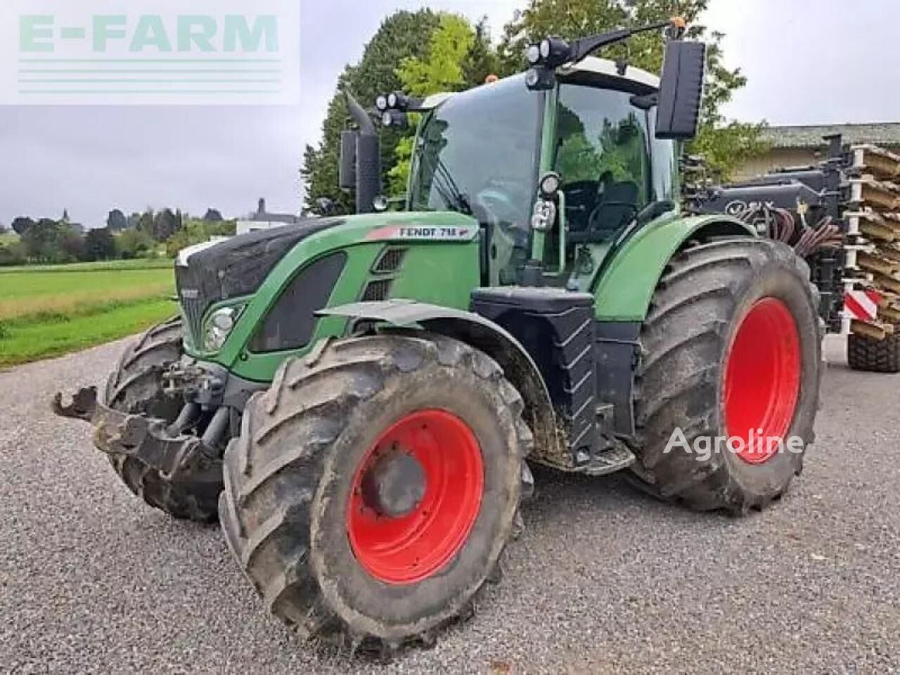Fendt 718scr profi plus traktor točkaš