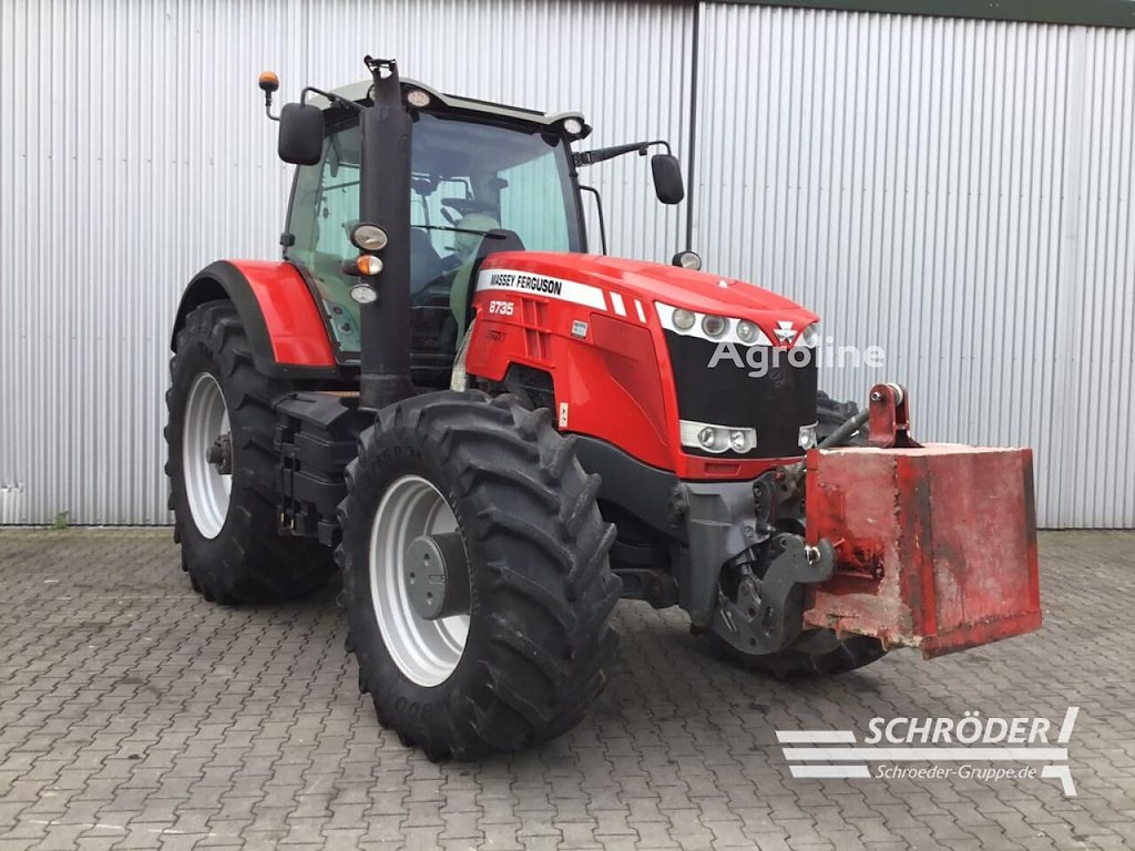Massey Ferguson 8735 DYNA-VT traktor točkaš
