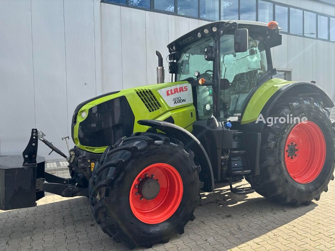 Claas Axion 830 traktor točkaš