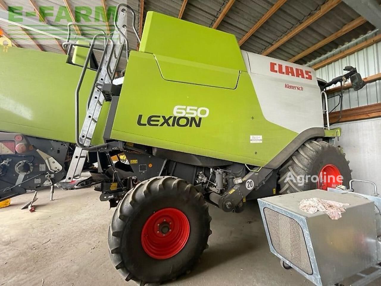 Claas lexion 650 kombajn za žito