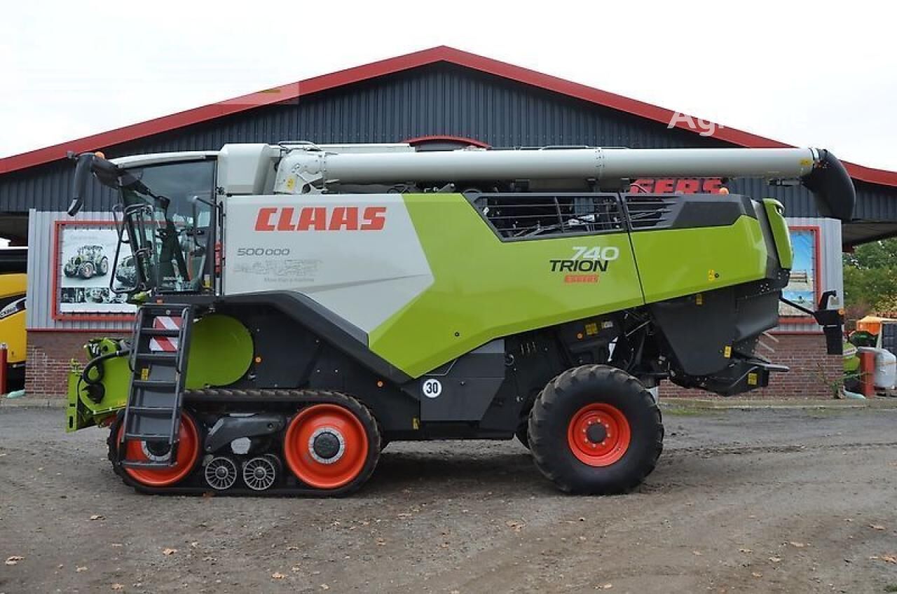 Claas trion 740 terra trac kombajn za žito