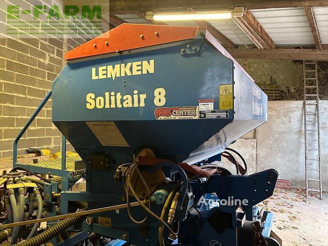 Lemken zirkon 10/300 + solitair 8/300 ručna sejalica