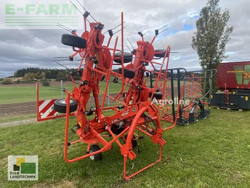 Kuhn gf 8700 prevrtač sena