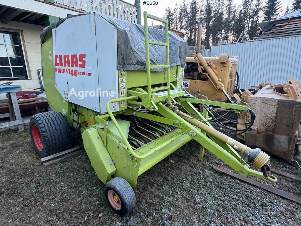 Claas Rollant 46 Rotocut balirka za okrugle bale