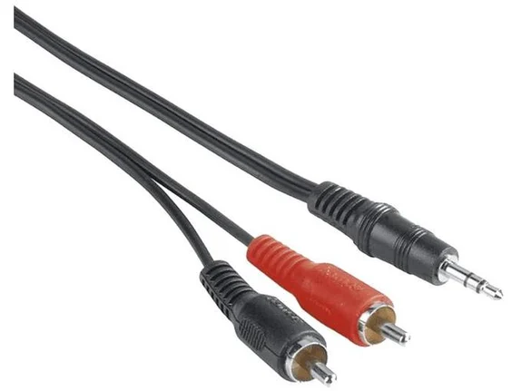 Hama Audio kabl 3.5mm (muški) na 2x činč (muški) 5.0m