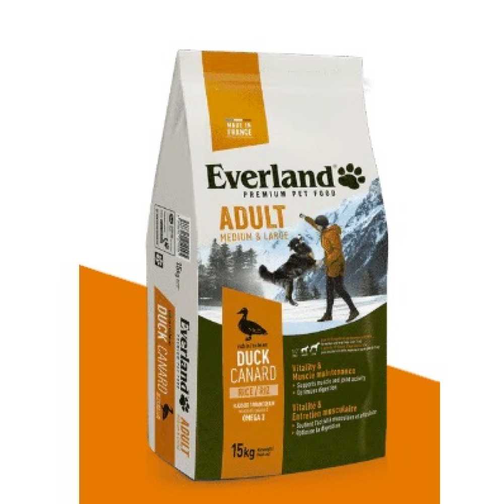 Everland hrana za pse Adult Medium&Large - Pačetina 15kg