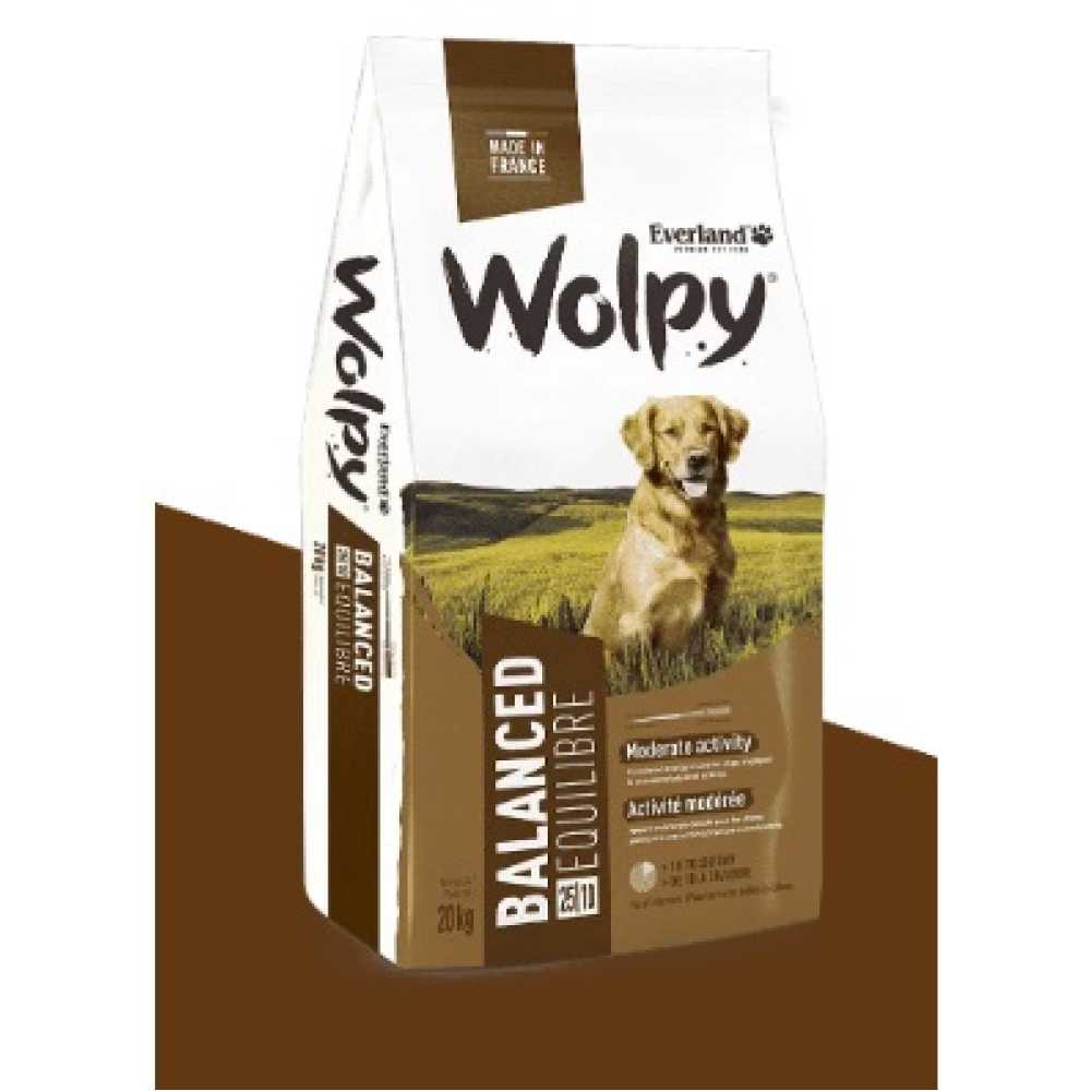 Wolpy hrana za pse Balanced All breeds 20kg