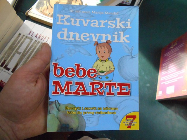 dr mr. med. Marija Mandić - Kuvarski dnevnik bebe Marte