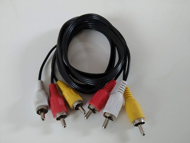 Kabl audio video 3RCA M/M 1,5 m