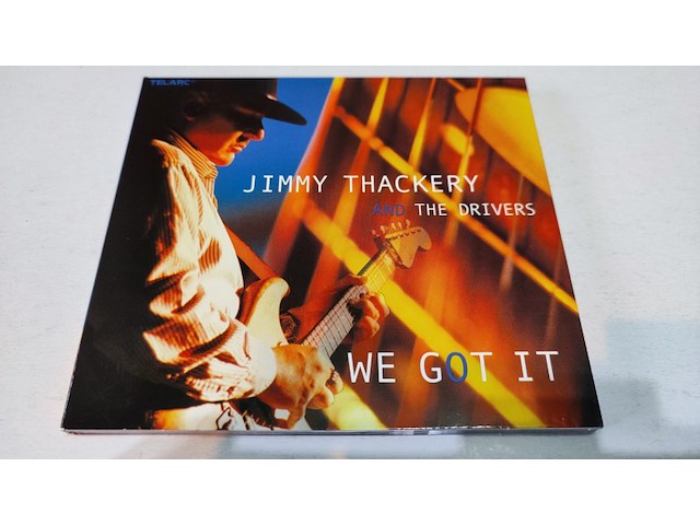 Jimmy Thackery &;;;; The Drivers – We Got It (mint)- ✅*