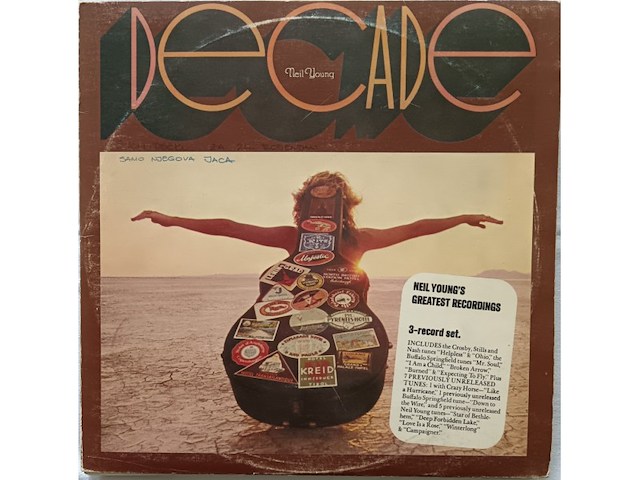 NEIL  YOUNG  -  3LP  DECADE