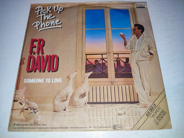 F.R David – Pick Up The Phone