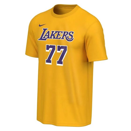 NBA LOS ANGELES LAKERS DONCIC LUKA N&N ICON EDITION TEE 'AMARILLO'