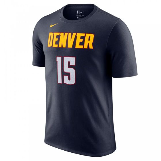 NBA DENVER NUGGETS NIKOLA JOKIC N&N ICON EDITION TEE 'COLLEGE NAVY'