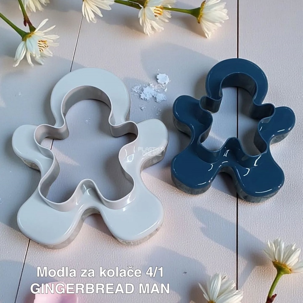 Modle za kolače Gingerbread Man 4/1