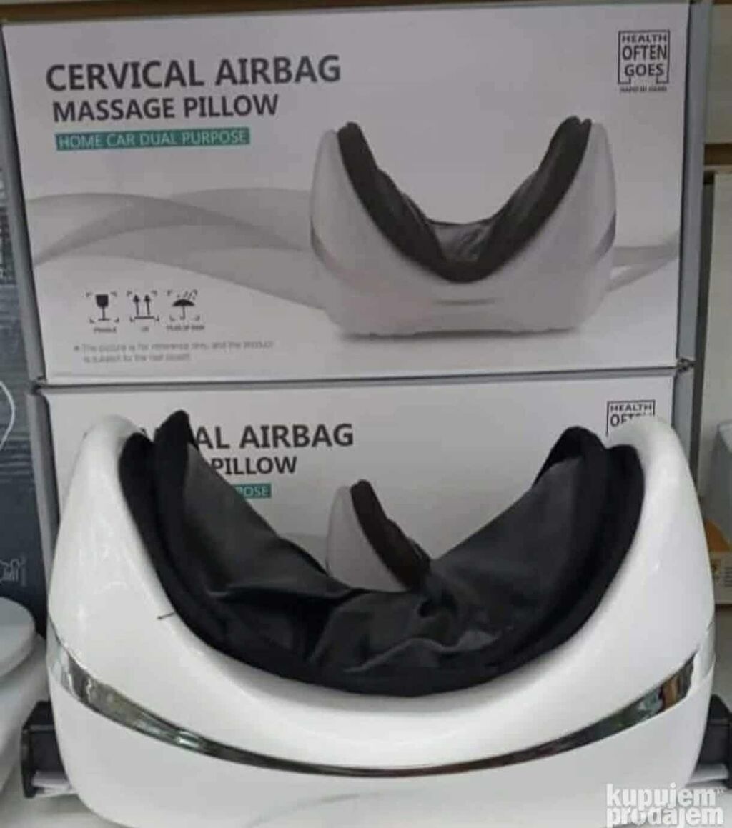 Cervical Airbag Massage Pillow – masažer za vrat i telo, za kućnu i