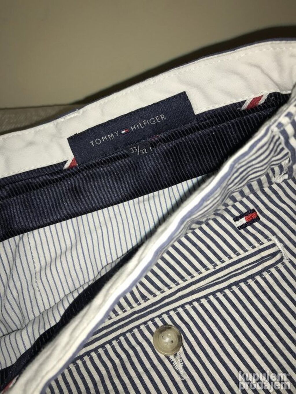 Original Tommy Hilfiger pantalone 33 KAO NOVE 100% cotton Polustruk
