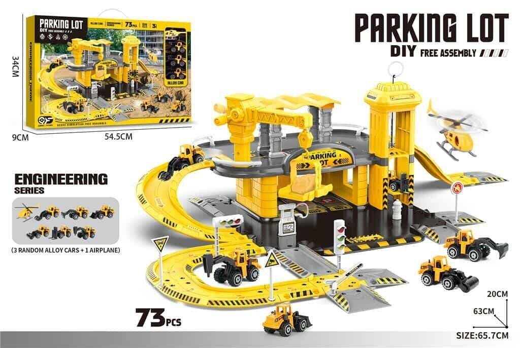 Parking Lot – DIY set za slaganje (Engineering Series) - Veliki set