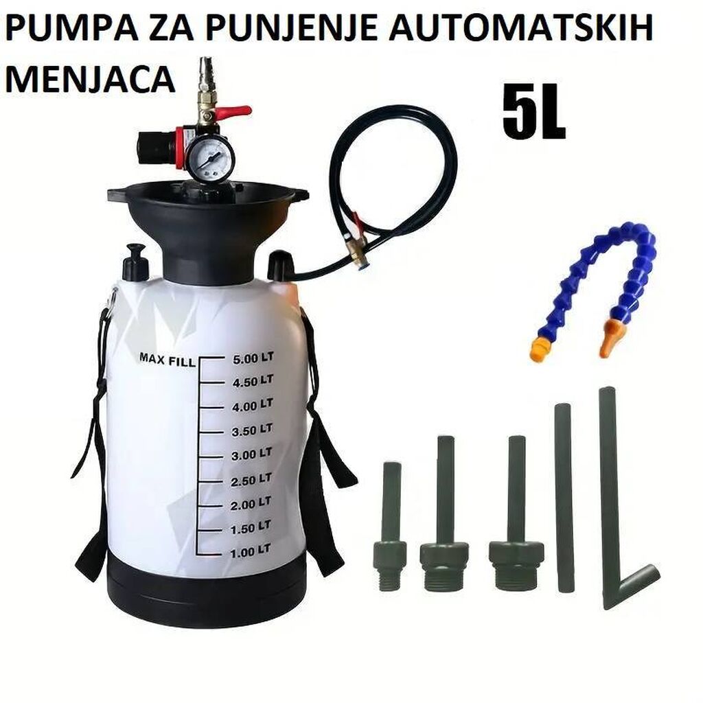 Pumpa za zamenu ATF ulja u automatskim menjacima Novo! Pumpa