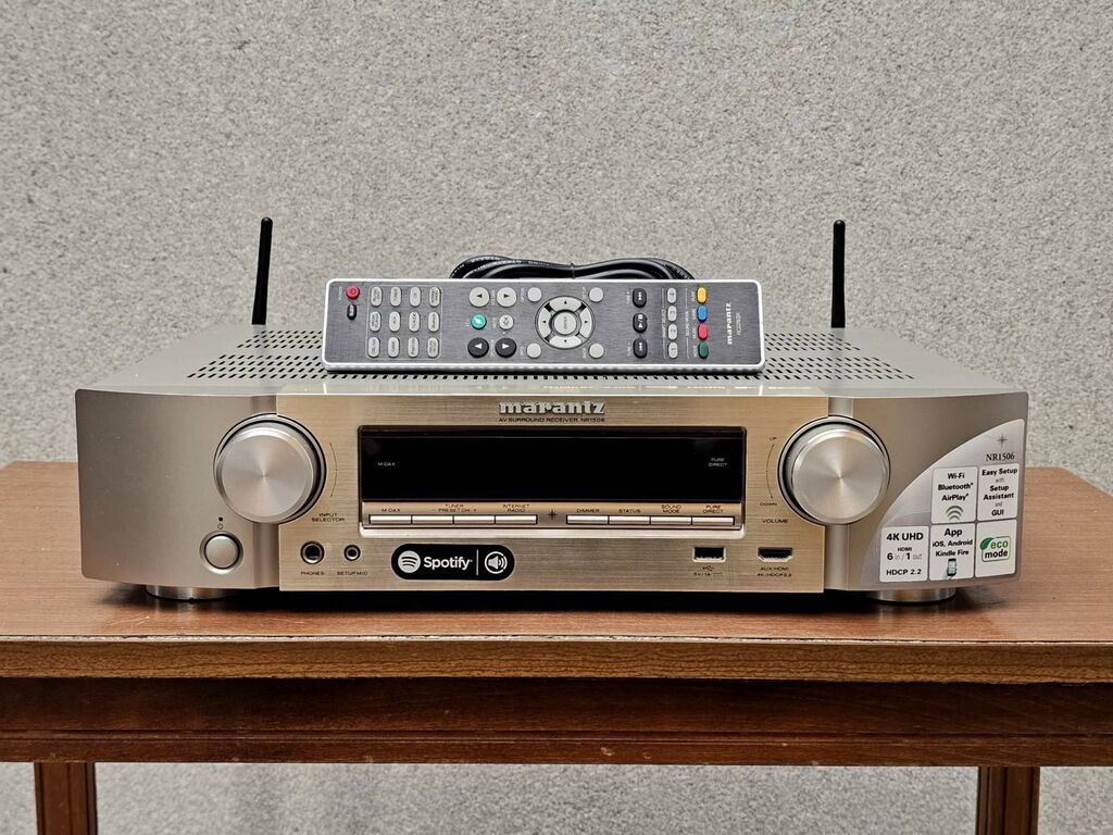Marantz NR1506 – AV surround risiver sa mrežnim funkcijama - Slim