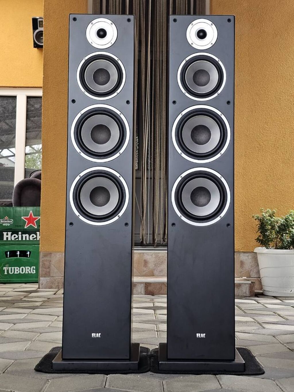 Elac FS 58.2 ELAC podnostojeće hi‑fi zvučne kutije – stereo par -