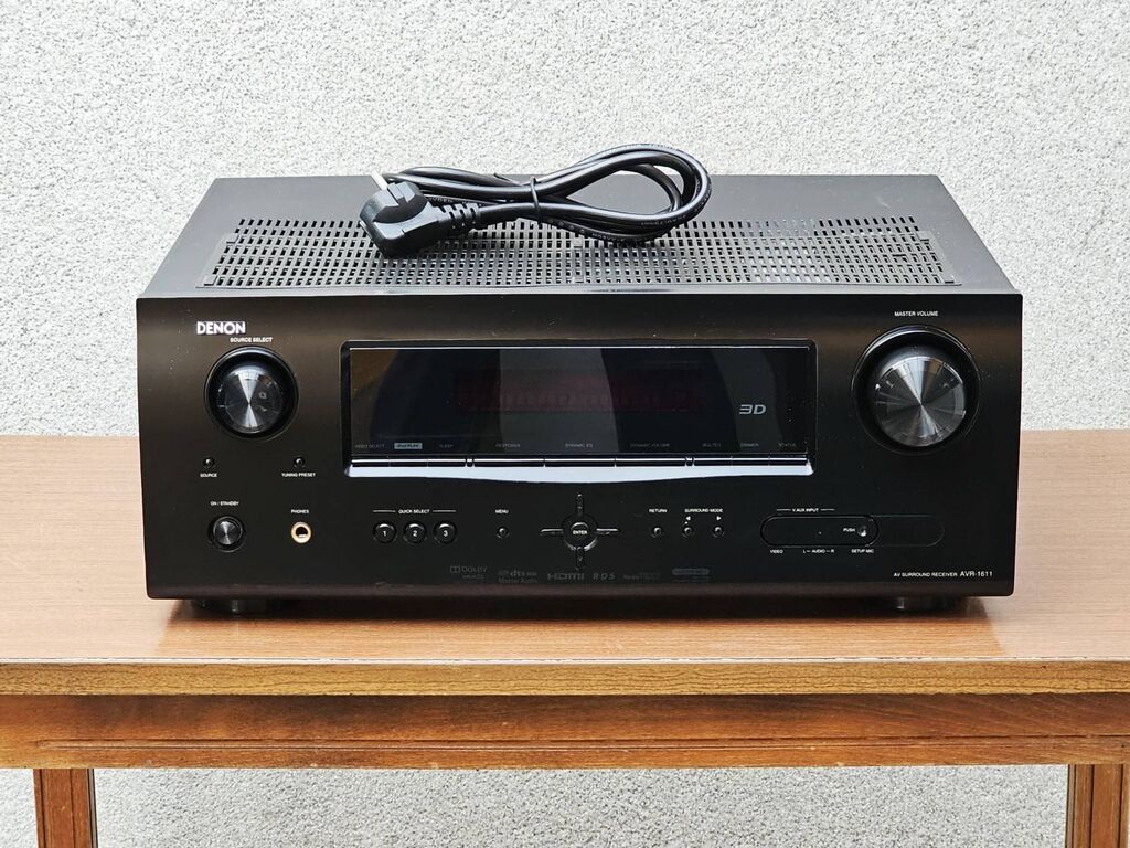Denon AV surround risiver AVR-1611 - 7.1-kanalni AV risiver sa