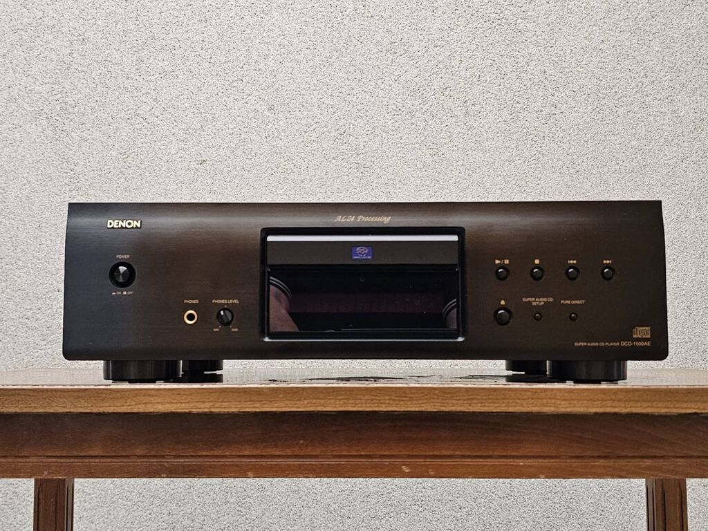 Denon DCD-1500AE – Super Audio CD plejer - Formati: SACD (Super Audio