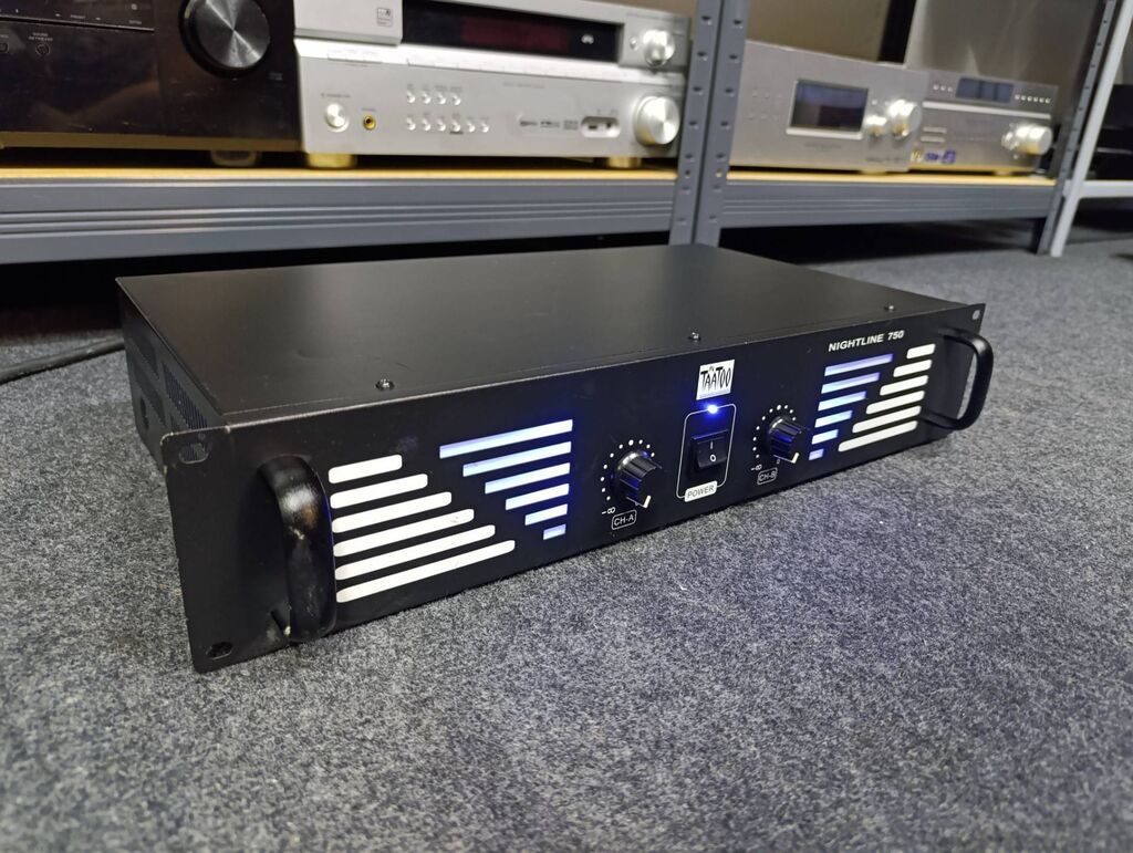 TAATOO Nightline 750 – profesionalno stereo pojačalo snage (rack