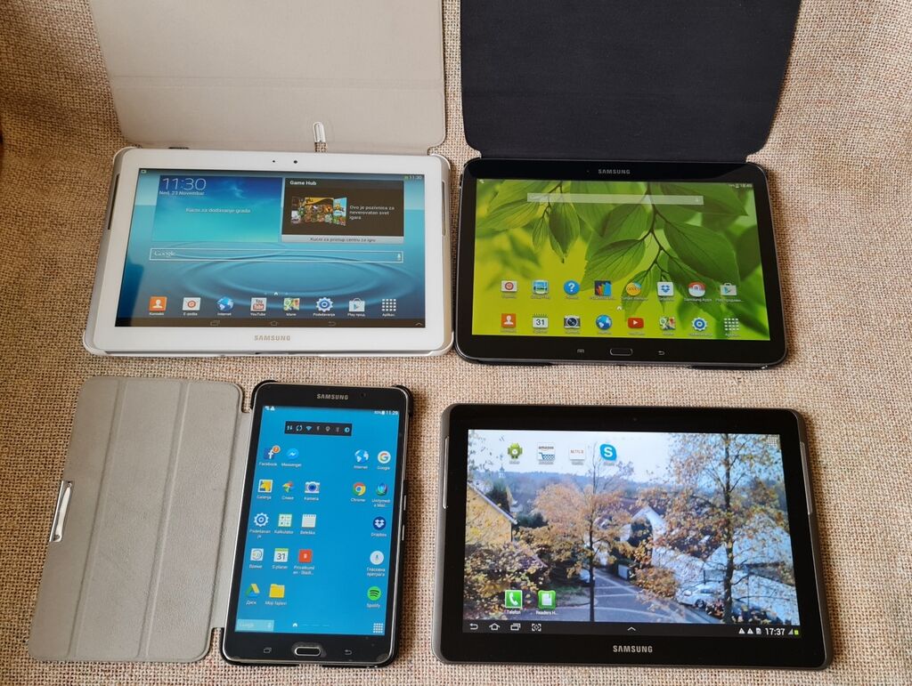 Samsung Galaxy Tab tableti – paket od 4 komada Opis: - Brend: Samsung