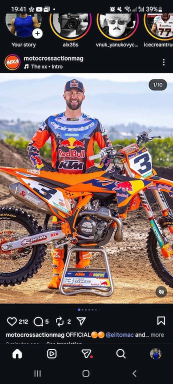 KTM motocross motor – trkački setap inspirisan Red Bull KTM timom -