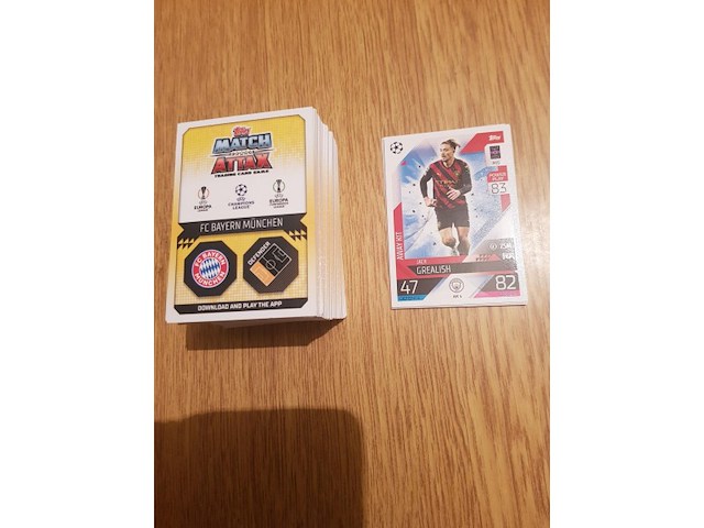 Kartice Champions League 2022/23 (Match Attax Extra)